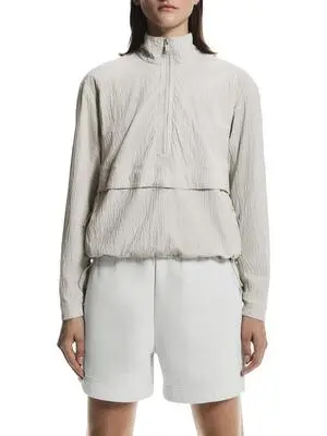 On Courtside Half Zip Pullover - Sand