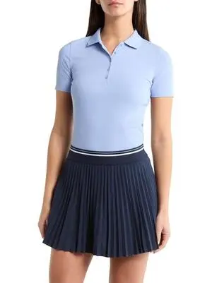 G/fore Tech Rib Golf Polo - Willow