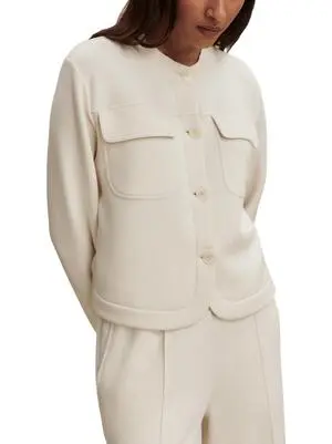 Varley Hartwell Button-front Sweater - Pristine