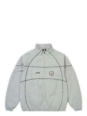 PALACE Pro Team Piped Shell Jacket - Grey