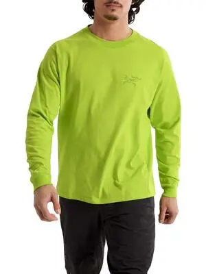 Arc'teryx Kragg Long Sleeve Cotton Graphic T-shirt - Mantis