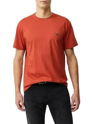 Rodd & Gunn The Gunn Tee 2.0 Sports Fit Cotton T-shirt - Ginger