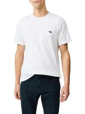 Rodd & Gunn The Gunn Tee 2.0 Sports Fit Cotton T-shirt - Snow