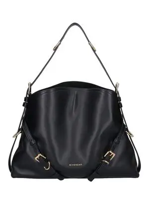 Givenchy Voyou Medium Shoulder Bag - Black