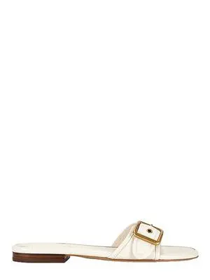 COACH Margot Flat Sandal Ivory - Chalk