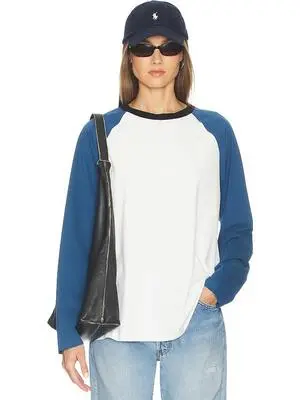 Lioness Kravitz Baseball Tee - Blue