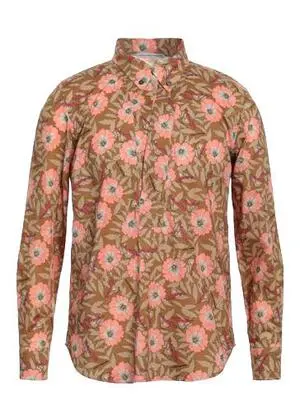DANIELE ALESSANDRINI Shirt Size Cotton - Beige