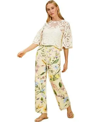 Mestiza New York Antonella Wide-leg Pants - Red