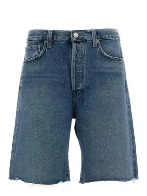 AGOLDE Anson Denim Shorts - Blue