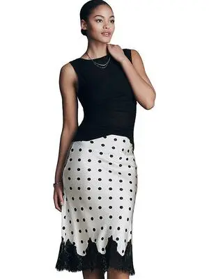 Maeve Sleeveless Twist Tank Top - Black
