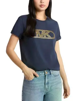 Michael Kors Studded T-shirt - Blue