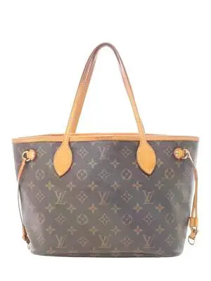 LOUIS VUITTON 2009 Neverfull Pm Tote Bag - Brown