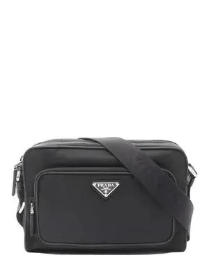 Prada Logo-detail Cross Body Bag - Black