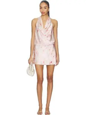 LOVERS AND FRIENDS Ines Mini Dress - Pink