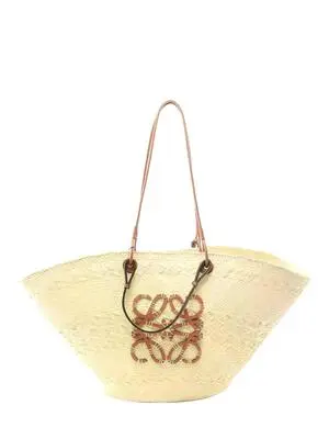 Loewe Logo-detail Shoulder Bag - Neutrals