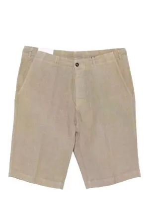 Corneliani Button Closure Shorts - Neutrals