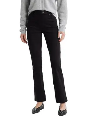 Hue Bootcut Denim Leggings - Black
