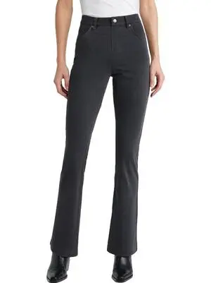 Hue Bootcut Denim Leggings - Graphite