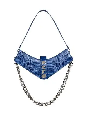 PCFG Boomerang Shoulder Bag - Blue