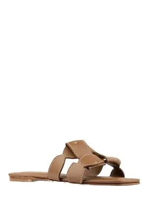 DONALD PLINER Gabrey Slide Sandal - Saddle