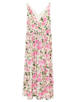 Liu Jo Floral Maxi Dress - Neutrals