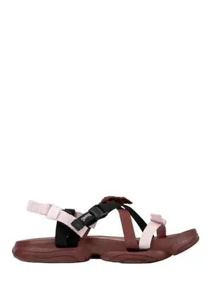 Camper Karst Buckle Strap Sandals Black