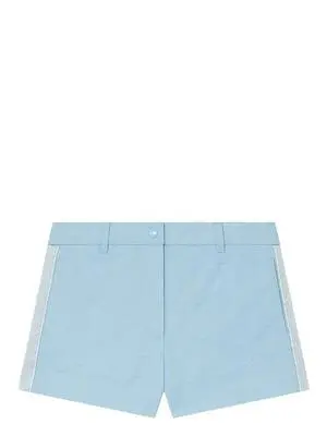 Casablanca Monogram Mini Shorts - Blue Monogram