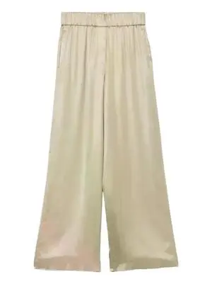 Peserico Wide Leg Trousers Neutrals
