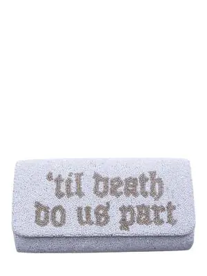 ISLAND TO EAST SIDE Til Death Do Us Part Medium Structured Bag White/gold