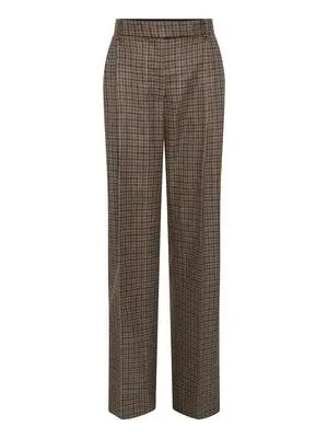 GABRIELA HEARST Henge Checked Straight-Leg Pants