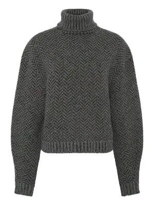 GABRIELA HEARST Courtney Cashmere Turtleneck Sweater