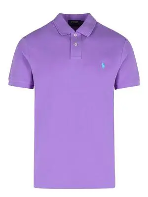 Polo Ralph Lauren Purple Cotton Polo Shirt Violet