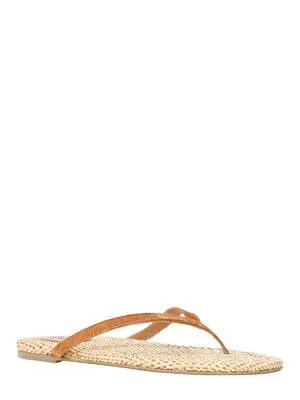 Staud Freja Thong Slide Sandal - Tabac