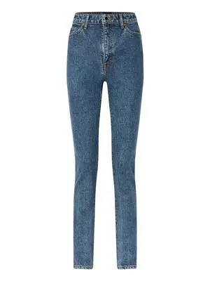 KHAITE KHAITE Daria High-Rise Slim-Leg Jeans