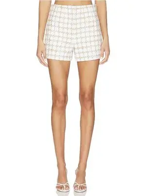 Veronica Beard Jazmin Shorts - Ecru Multi