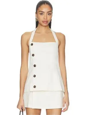 LOVERS AND FRIENDS Paulina Top - Light Tan