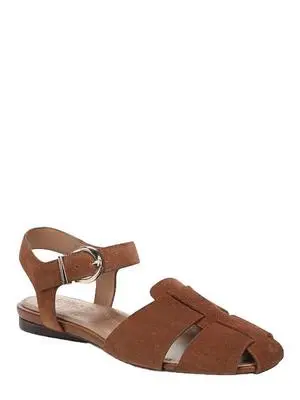 Naturalizer Cleo Leather Sandal - Walnut Wake