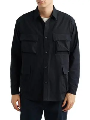 SNOW PEAK Snow Peak Takibi Herringbone Shirt Jacket