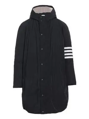 Thom Browne Hooded Down Coat - Midnight Blue