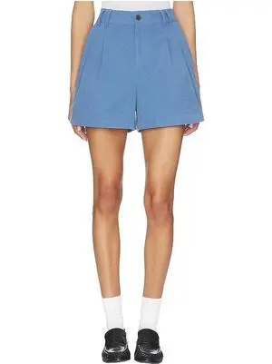Varley Varley Jorden Pleat Short Blue