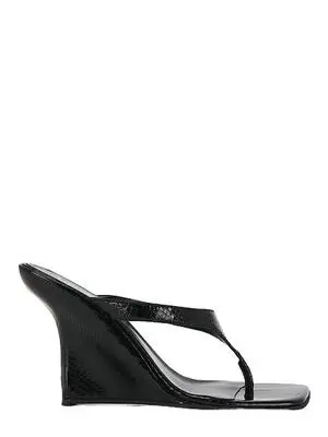 Jeffrey Campbell Romee Wedge Sandal - Black