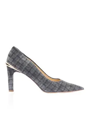 Gabriela Hearst Edwina Pointed Toe High Heel Pumps - Grey