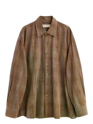 OUR LEGACY Checked Chest-pocket Shirt