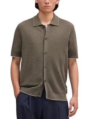Nn07 Nalo Cardigan Shirt - Capers