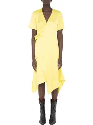 Zadig&Voltaire Reforme Satin Dress - Banana
