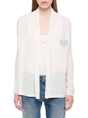 Zadig&Voltaire Robyn Cashmere Cardigan - Vanille
