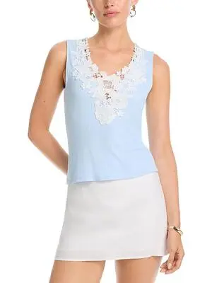 GENERATION LOVE Elna Lace Combo Top