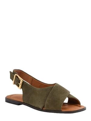 Seychelles Seychelles Good Hearted Slingback Sandal Olive