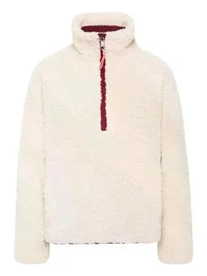 The Upside Harlow Fleece Top - Neutrals