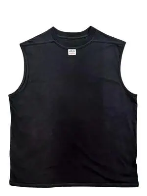 Commission Sleeveless T-shirt - Black